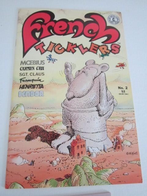 French Ticklers 1989 Kitchen Sink 1 2 3 Complete Set Moebius Adult ...