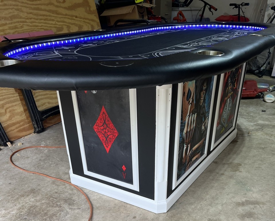 custom poker table | eBay