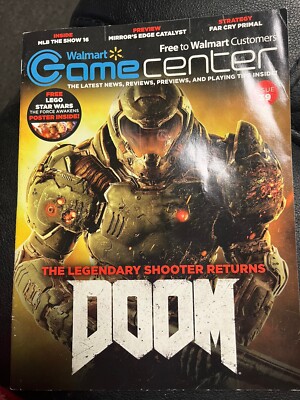 Walmart Game Center Magazine Issue 39 Doom | eBay