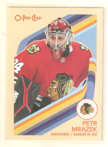 Petr Mrazek 2023-24 O-Pee-Chee Retro Parallel #472 Blackhawks | eBay