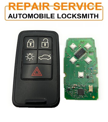 Repair Service for Volvo V40 V60 V70 S60 XC60 S80 smart key fob 2007 ...