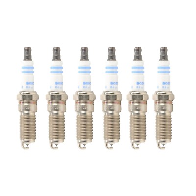 Bosch Double Platinum Set of 6 Spark Plugs For GMC Isuzu Buick ...