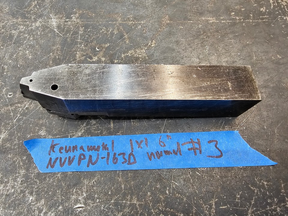 Kennametal 1x1" Lathe Tool Holder Carbide Insert NVVPN-163D VPGR #3 | eBay