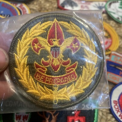 1967 Council President rolled edge worn BSA Position Patch | eBay