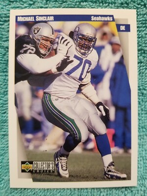 1997 COLLECTOR'S CHOICE MICHAEL SINCLAIR #286 SEATTLE SEAHAWKS | eBay