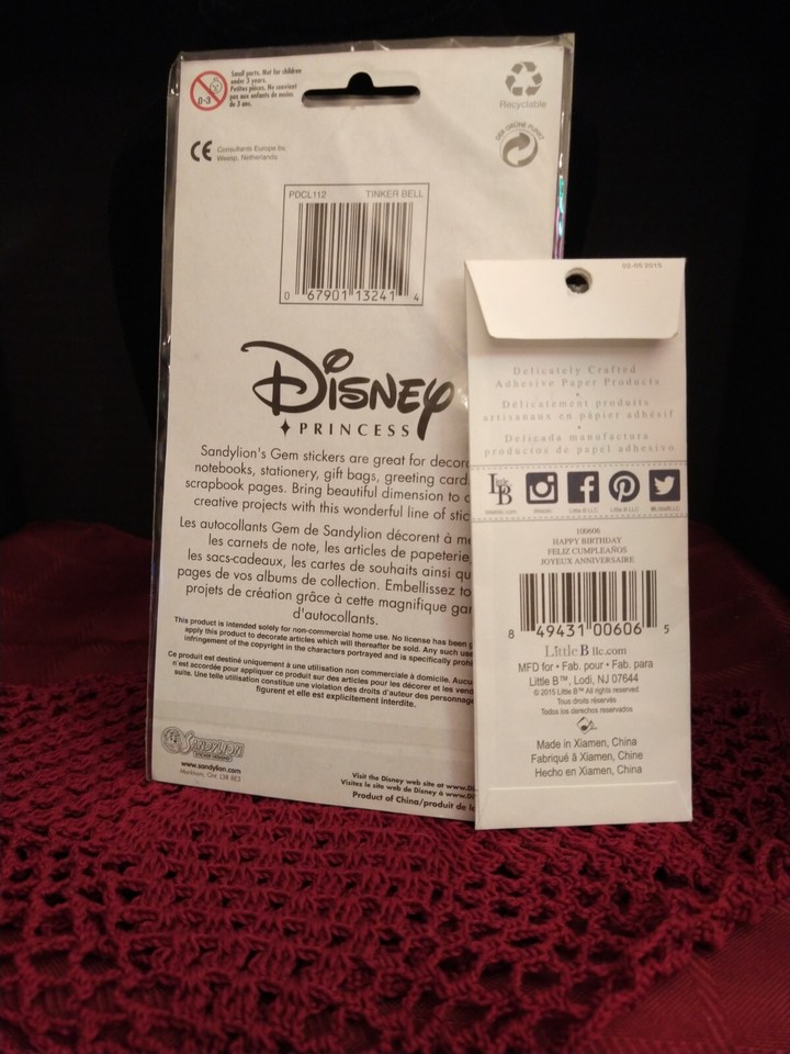 Sandy Lion Disney Princess Tinkerbell Gem and Little B Birthday ...