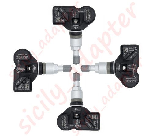 4Pcs TPMS Tire pressure Sensor For BMW 5 6 7 series X3 X1 MINI ...