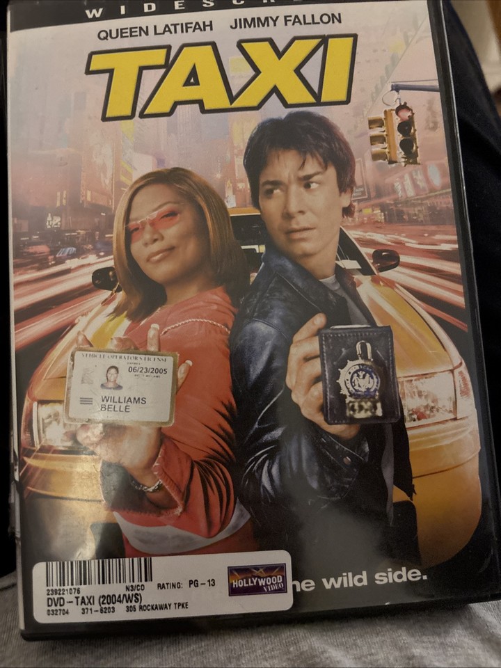 Taxi (DVD, 2005, Widescreen Jimmy Fallon Queen Latifah Gisele Bundchen ...