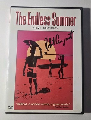 The Endless Summer DVD 2001 Bruce Brown Surf Film Signed Robert August ...
