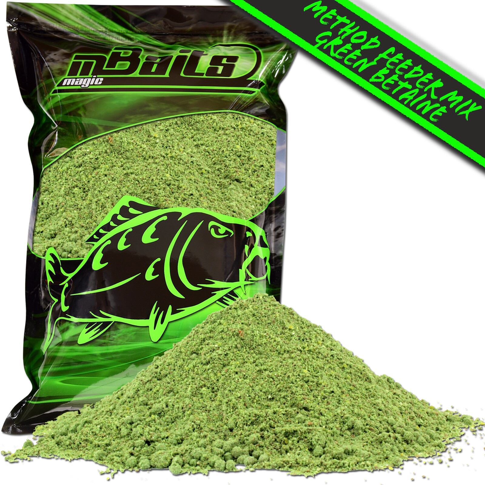 Magic Baits Method Feeder Mix Green Betaine 1Kg Angelfutter | eBay.de