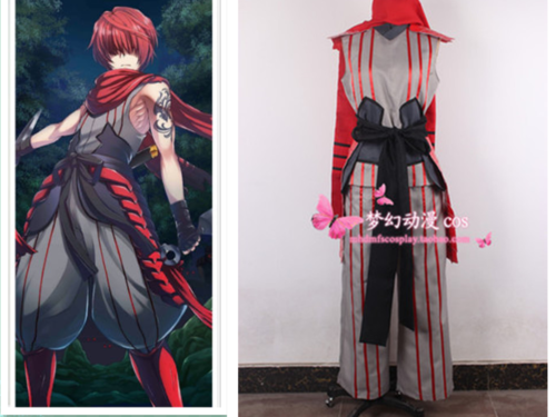 NEW Fate/Grand Order Fuuma Koutarou Assassin uniform cosplay costume | eBay
