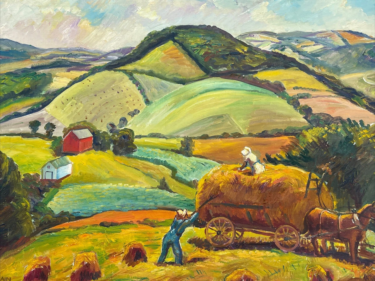 American Farmers Painting
