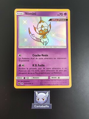 Carte Pokémon Vémini SV19/SV94 Chromatique Shiny SL11.5 Destinées ...