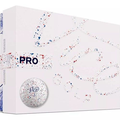 Vice Pro Drip Golf Balls 12pk - Red/Blue/White | eBay