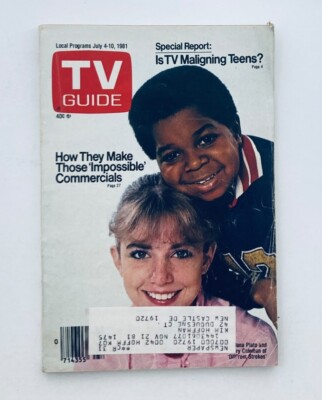 TV Guide Magazine July 4 1981 Dana Plato, Gary Coleman PA Metro Ed. | eBay