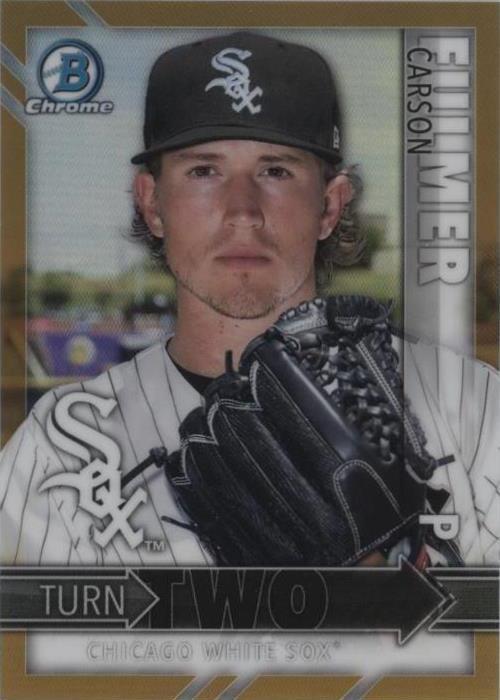 2016 Bowman - Chrome Turn Two Tim Anderson, Carson Fulmer #TT-FA Gold ...