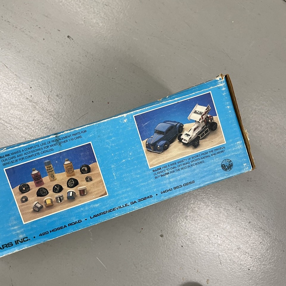 Vintage BoLink Eliminator Enduro BL 1374 1/10 Scale RC Car - CARDBOARD ...