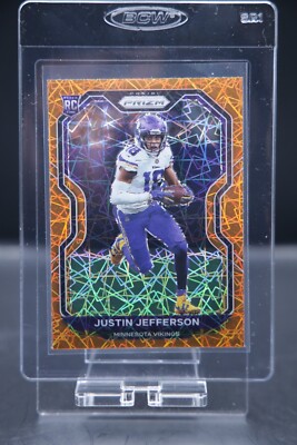 2020 Panini Prizm - Rookie Justin Jefferson #398 Lazer Prizm (RC) | eBay