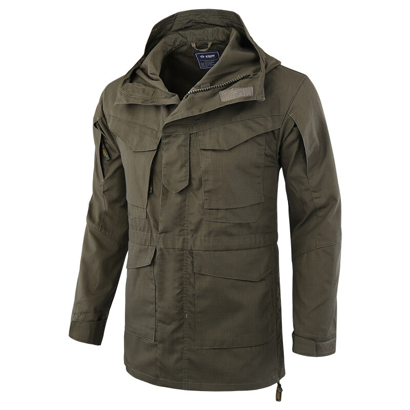 ESDY Outdoor Jacket M65 Battlefield Windbreaker Combat Smock Hunting ...