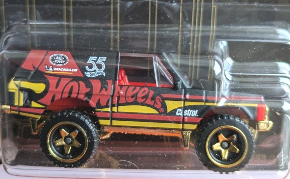 HOT WHEELS 2021 CLASSIC RANGE ROVER - 55TH ANNIVERSARY ED. CARDED BLACK ...