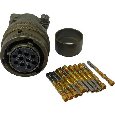 MS3126F12-10S Sicem Circular Mil Spec Connector | eBay
