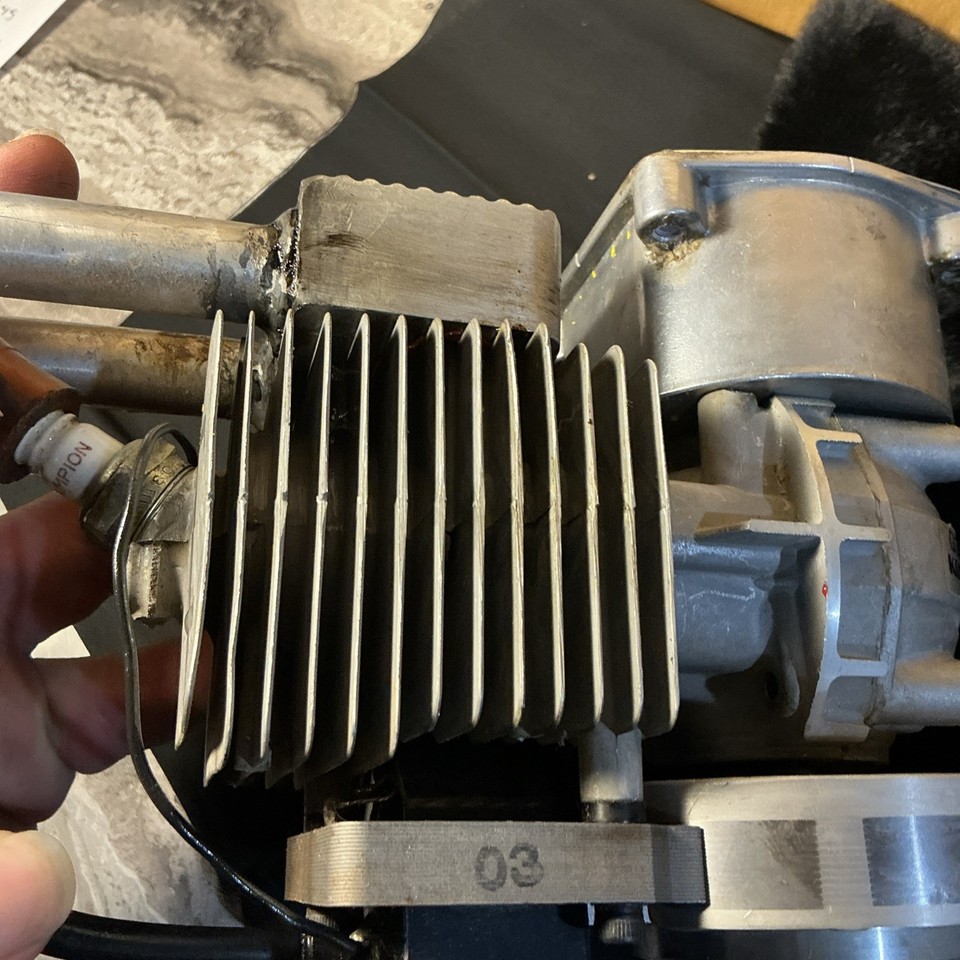 KOMATSU ZENOAH G-38 G380PU 38cc RC Grade Muffler Model Airplane ...