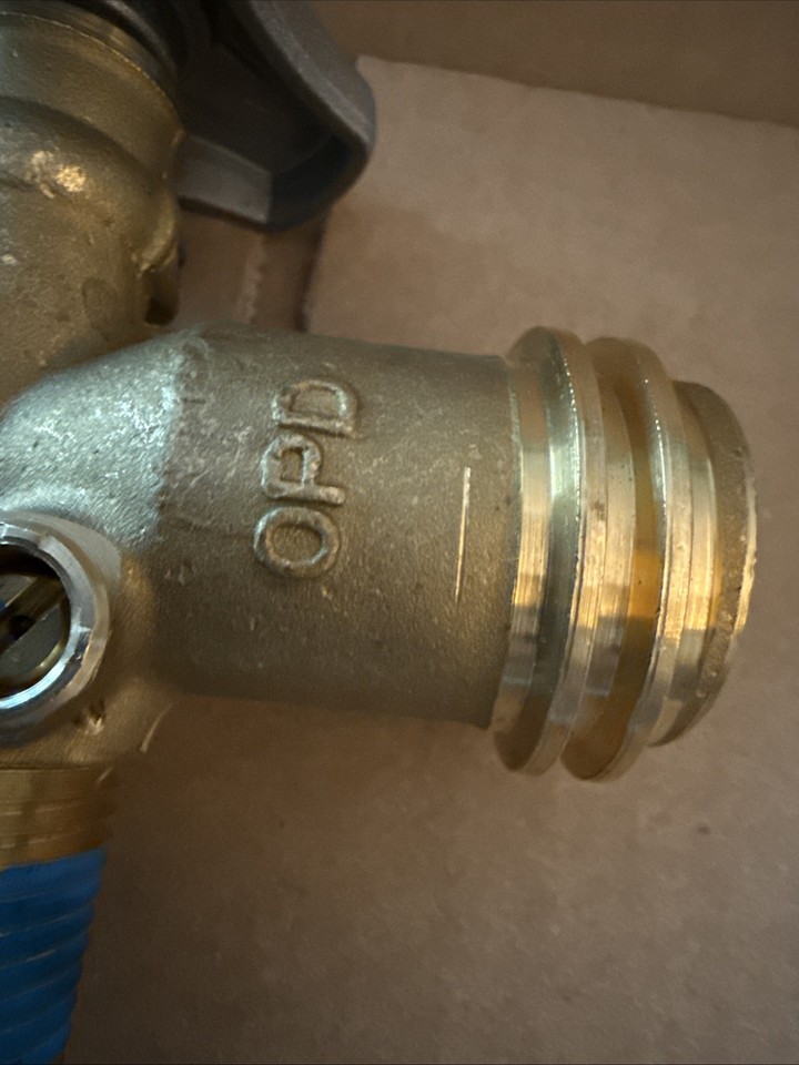 NEW Propane Tank Service Valve B-P110 Steel 20Lb OPD Grill BBQ with 4 ...