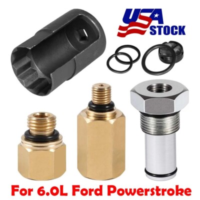 ICP Oil Fuel Rail Adapter IPR Valve Air Test Fitting Tool for 2003~2010 ...