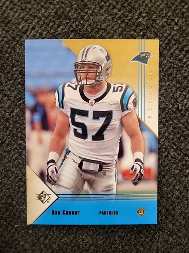 2008 SP Rookie Edition Football Card #111 Dan Connor Rookie Carolina ...