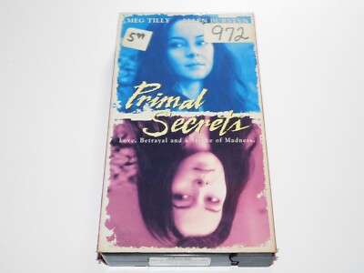 Primal Secrets VHS Tested Meg Tilly Ellen Burstyn TV Movie Hallmark | eBay