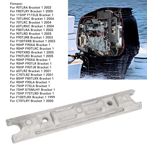 Transom Bracket Anode 6H1 45251 02 Rugged Stable Transom Bar Anode For ...