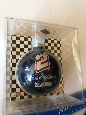 NEW NASCAR Collectibles Rusty Wallace #2 Christmas Ball Ornament #F4 | eBay