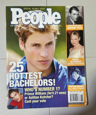 People Magazine June 30, 2003, Prince William Cover Ashton Kutcher ...