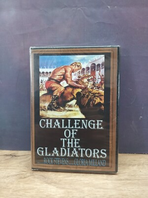 F393 CHALLENGE OF THE GLADIATOR Italian 1p 1965 Rock Stevens as ...