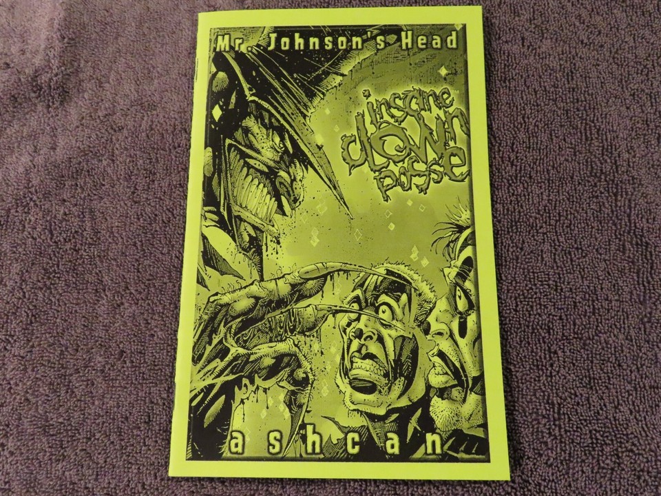 2002 CHAOS! Comics INSANE CLOWN POSSE: Mr. Johnson's Head #1 Ashcan 1/ ...