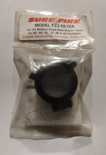 Surefire F23 Diffuser Filter Cover For 1.25" Bezel Flashlights - NOS | eBay