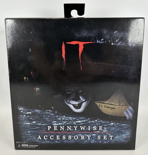 NECA IT MOVIE PENNYWISE ACCESSORY SET ACTION FIGURE *BRAND NEW - OPEN ...