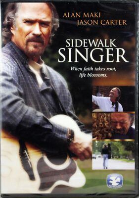Sidewalk Singer NEW DVD Drama Alan Maki Jason Carter Faith Spiritual ...