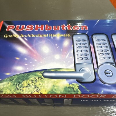 Push Button Gate Lock | eBay