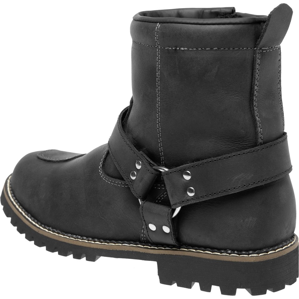 Kochmann Motorcycle Boots Size 44 Arizona Biker Chopper Leather Black ...