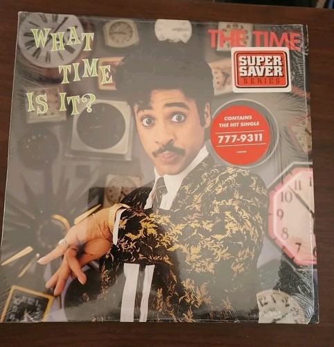 The Time What Time Is It? LP Vintage Vinyl 1982 Morris Day Prince Funk ...