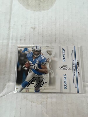 Kevin Smith 2009 Playoff Prestige Auto #36 #125/250 NrMt | eBay