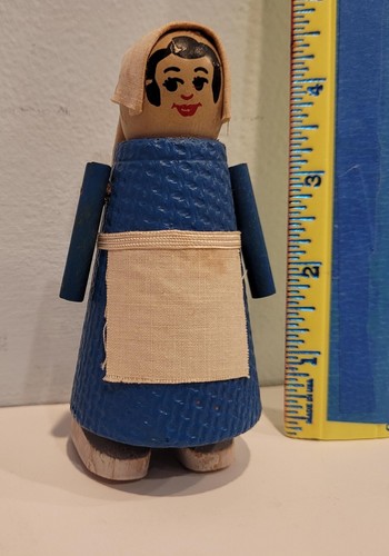 Vintage Wilson Walkies Nurse Ramp Walker Toy Folk Art Figure | eBay