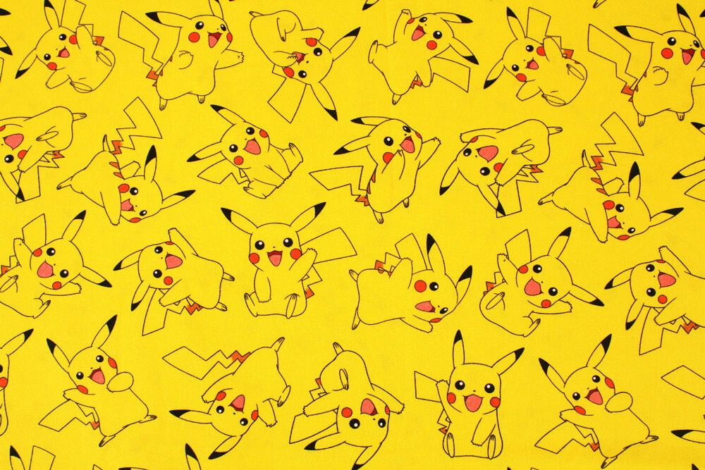 Pikachu Pattern Wallpaper