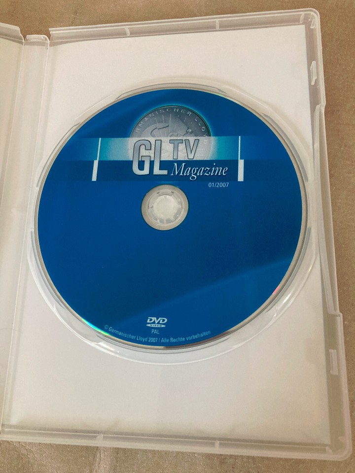 GERMANISCHER LLOYD GL Rivista TV 01/2007 Doppio DVD | eBay