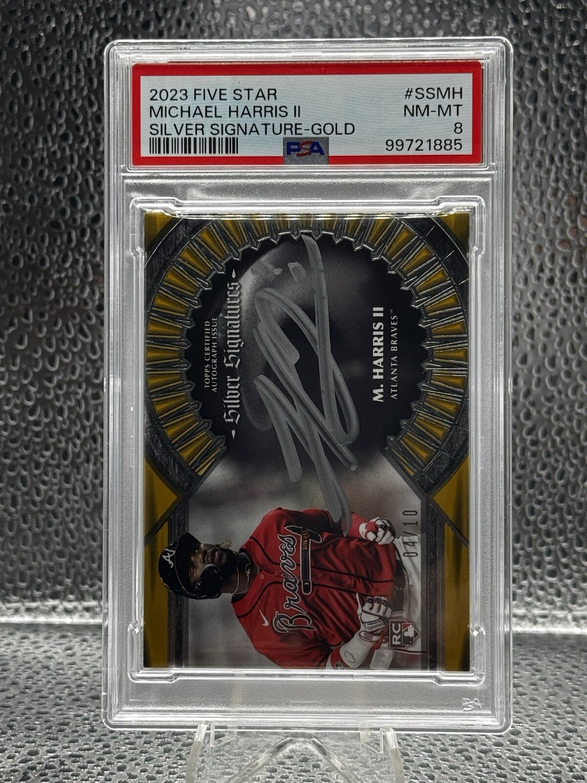 2023 Topps Five Star Silver Signatures Gold #SS-MH Michael Harris II ...