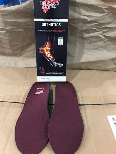 Red Wing 96336 Orthotics Footbeds (Relieve Heel & Arch Pain ...