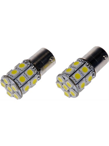 Dorman Light Bulbs LED Pair 1156 White For Audi Ford Nissan Toyota ...