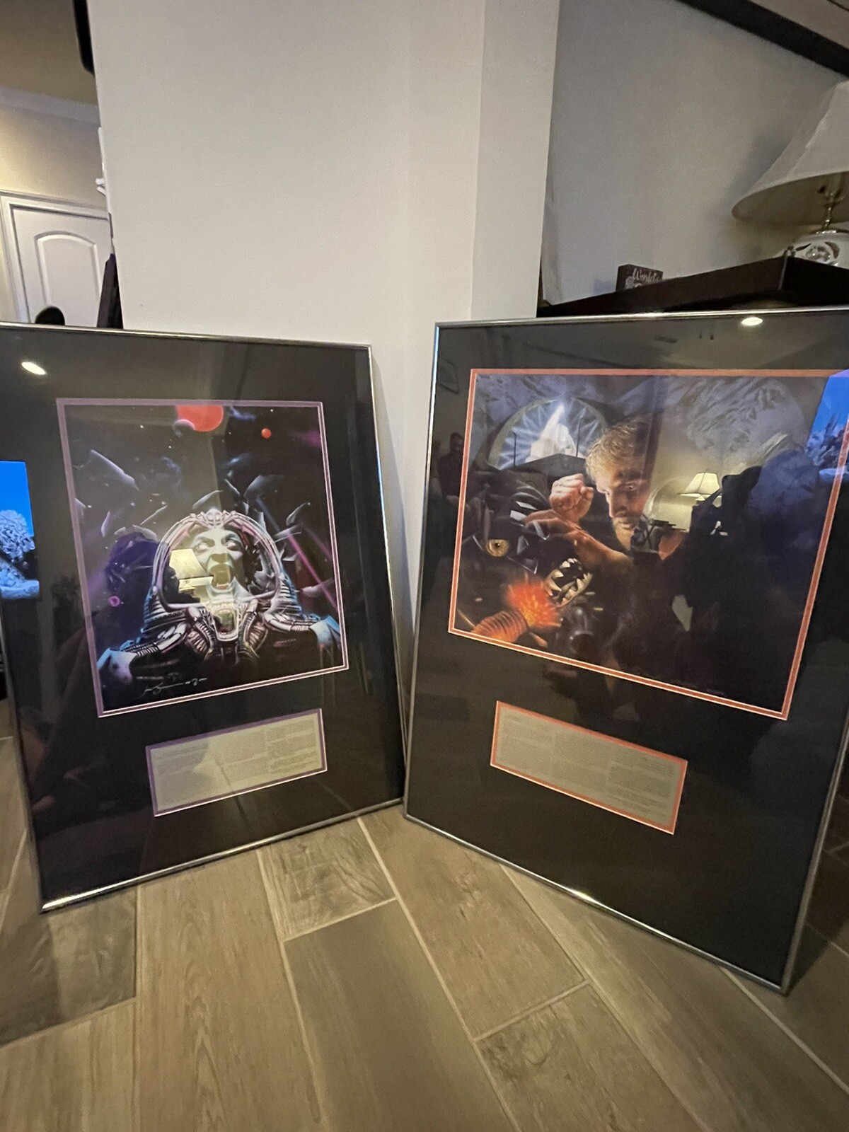 Battlefield Earth Autographed ArtWork.FINAL COUNTDOWN/DEATH OF TOLNEP R ...