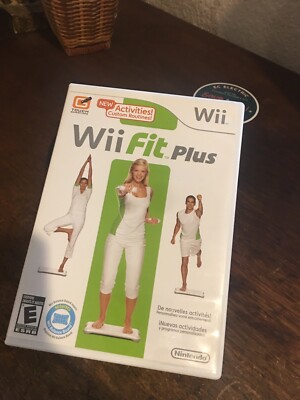 Wii Fit Plus - Nintendo Wii - Exercise Game - NO Balance Board - FAST ...